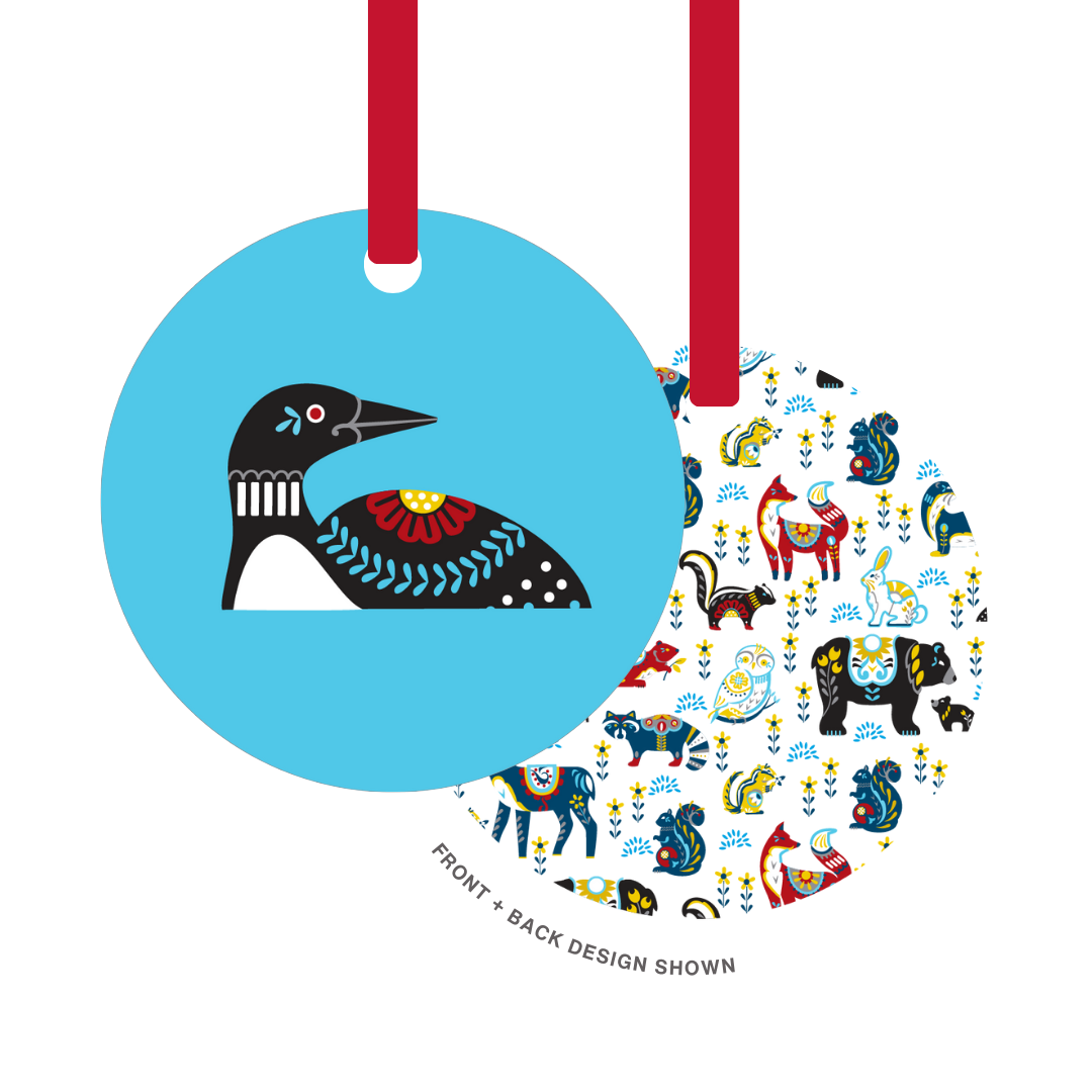 Metal Ornament | Dala Animals - Loon – The 32nd Collective